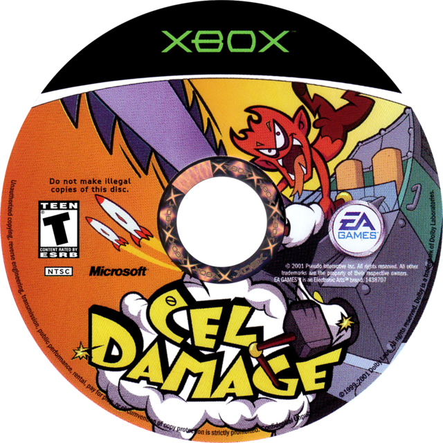 File:Cel Damage Xbox disc.png — StrategyWiki | Strategy guide and game ...