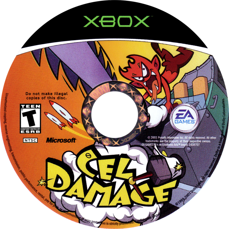 File:Cel Damage Xbox disc.png — StrategyWiki | Strategy guide and game reference wiki