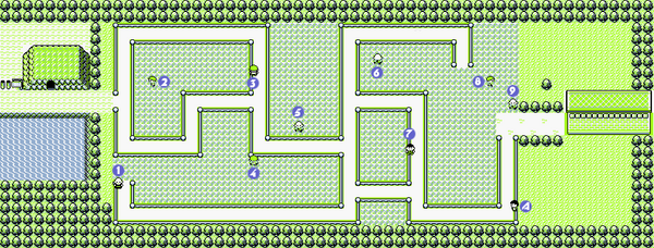 Pokémon Red and Blue/Route 11 — StrategyWiki | Strategy guide and game ...