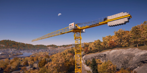 Construction Simulator/Mobile cranes and Tower cranes — StrategyWiki ...