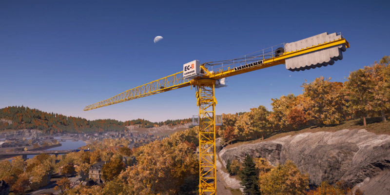 Construction Simulator/Mobile cranes and Tower cranes — StrategyWiki ...