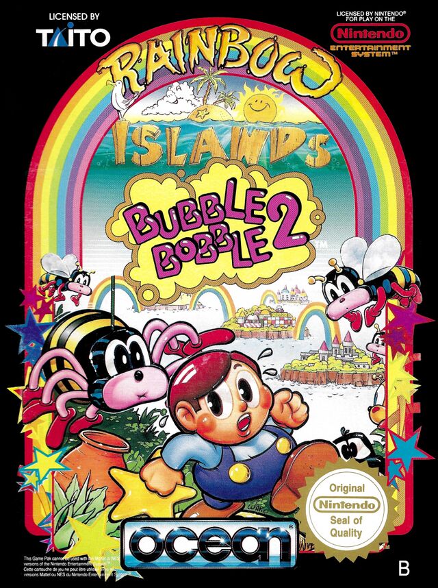 File:Rainbow Islands NES EU box.jpg — StrategyWiki | Strategy guide and ...