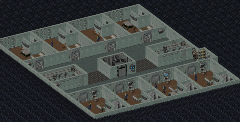 File:Fallout1Vault13Floor2.png — StrategyWiki | Strategy guide and game ...
