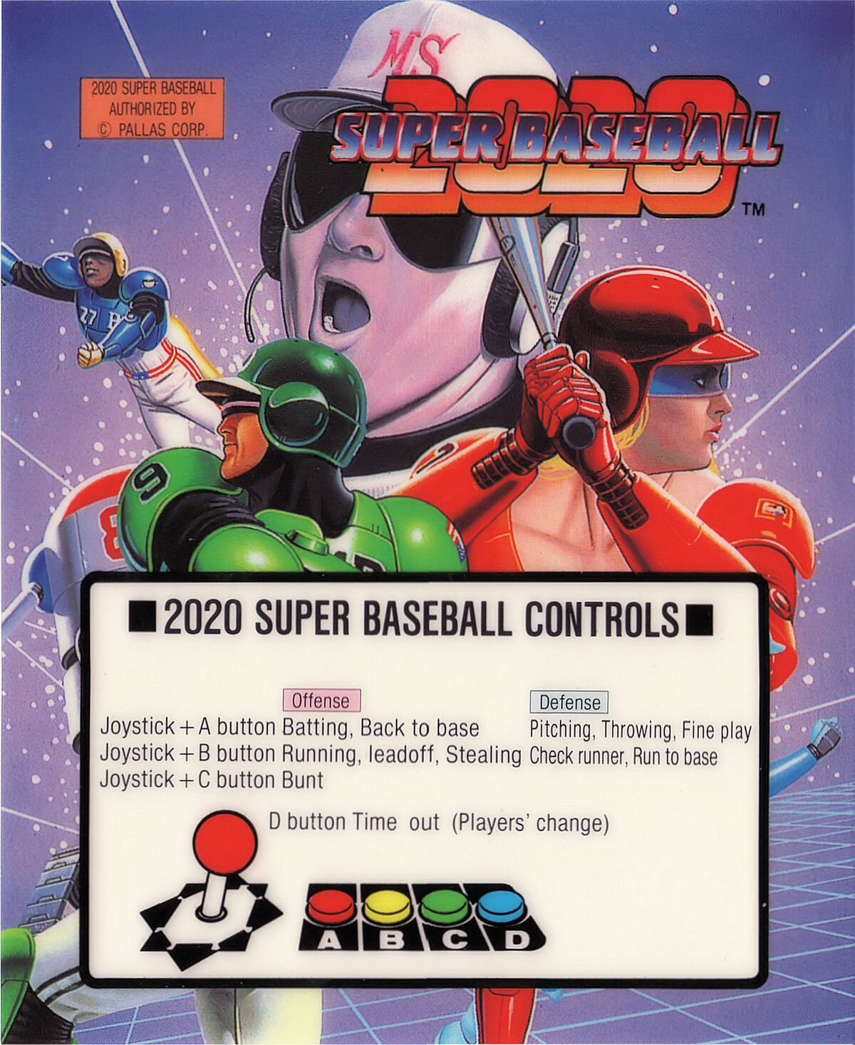 Super Baseball 2020/Controls — StrategyWiki | Strategy guide and game ...