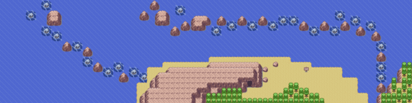 Pokémon Ruby and Sapphire/Route 106 — StrategyWiki | Strategy guide and ...