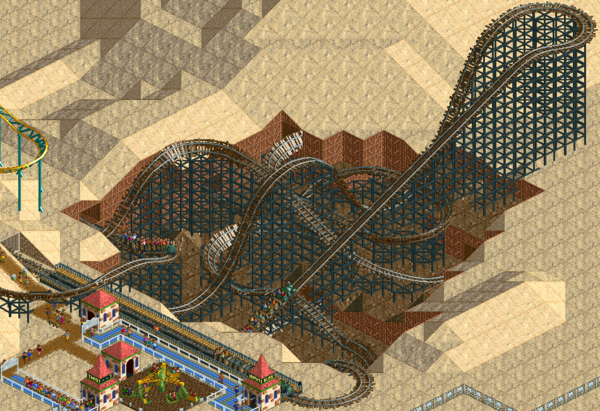 RollerCoaster Tycoon/Roller Coasters — StrategyWiki | Strategy guide ...
