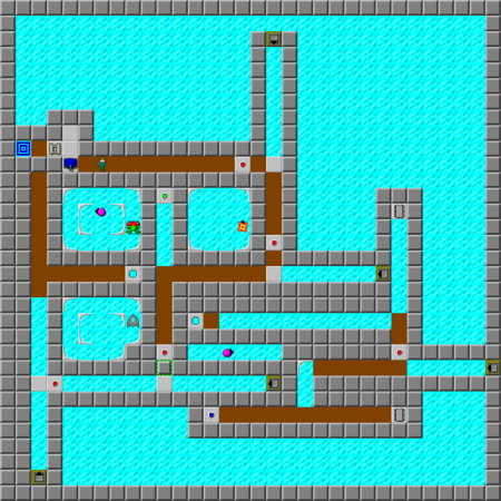 Chip's Challenge/Level Pack 2/Levels 41-60 — StrategyWiki | Strategy ...