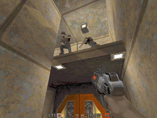 File:Quake II Upper Palace Guards Overhead.png — StrategyWiki ...
