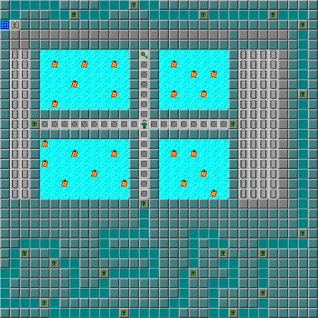 Chip's Challenge/Level Pack 2/Levels 21-40 — StrategyWiki | Strategy ...