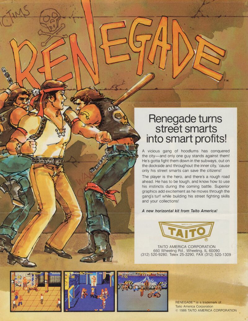 Renegade — Strategywiki Strategy Guide And Game Reference Wiki