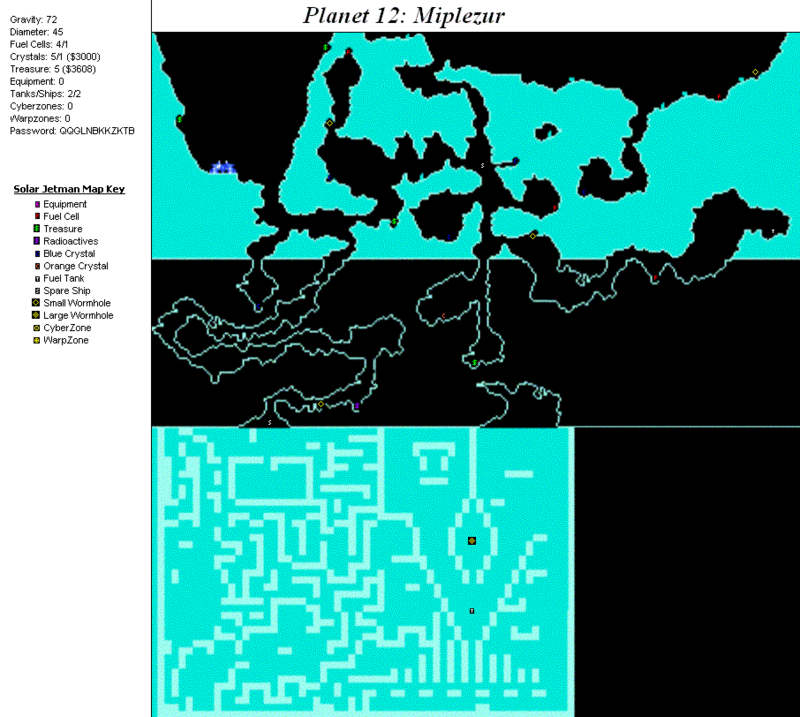 Solar Jetman: Hunt for the Golden Warpship/Miplezur — StrategyWiki ...