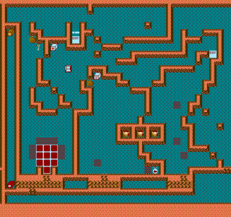 Gauntlet (NES)/World 4 — StrategyWiki | Strategy guide and game ...