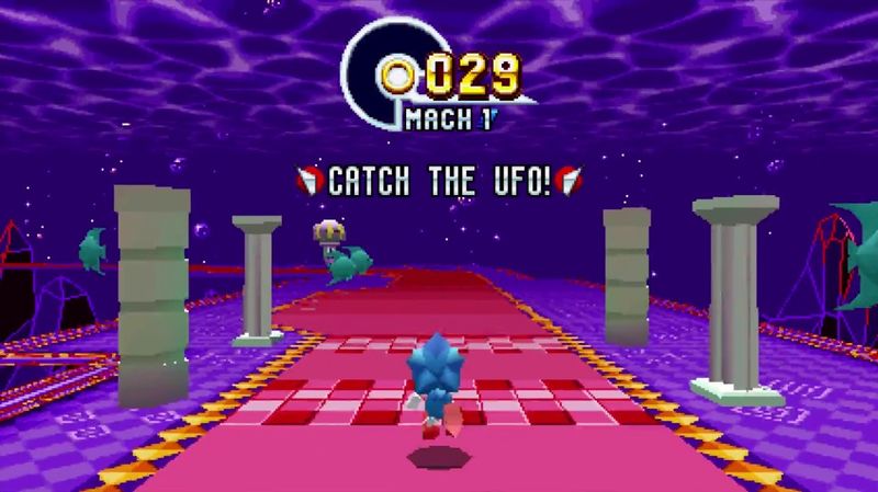 File:Sonic Mania screen Special Stage 4.jpg — StrategyWiki | Strategy ...