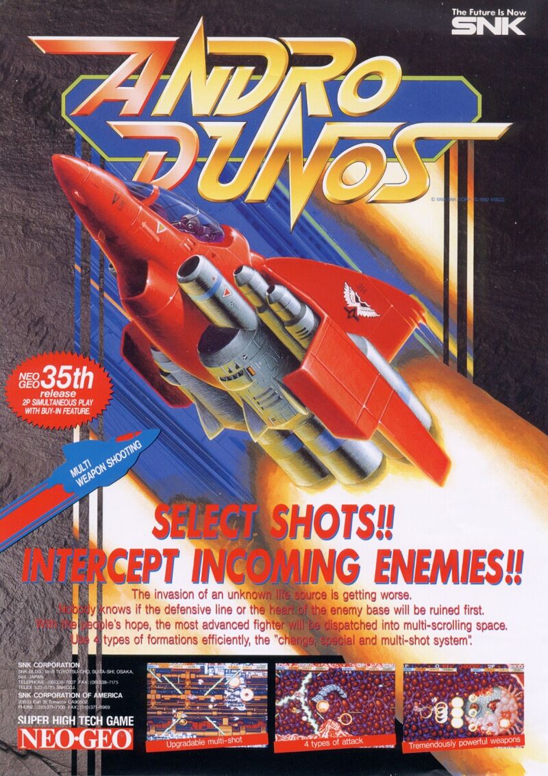 Andro Dunos — StrategyWiki | Strategy guide and game reference wiki