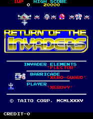 Return of the Invaders — StrategyWiki | Strategy guide and game reference wiki