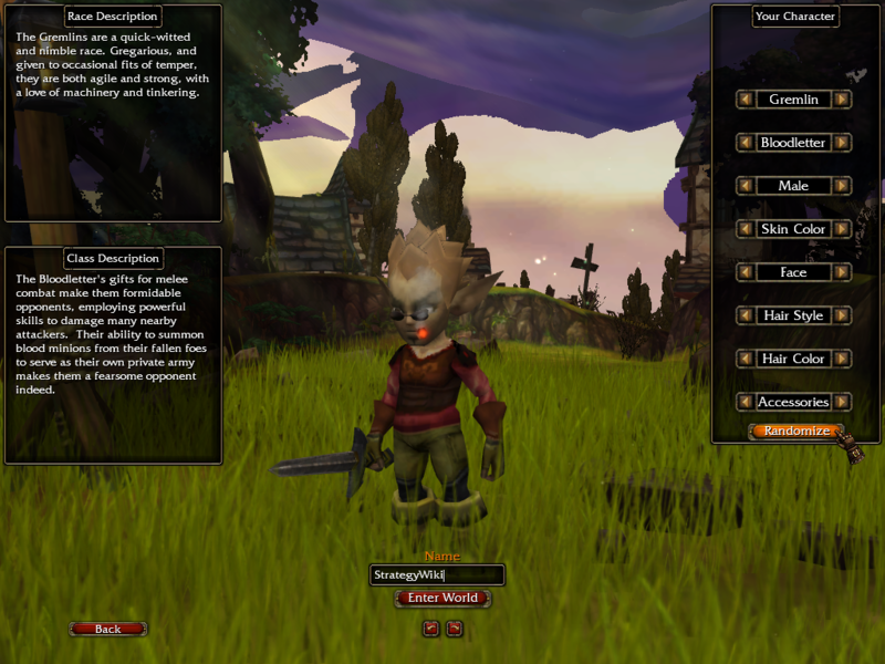 Mythos/Character creation — StrategyWiki | Strategy guide and game ...