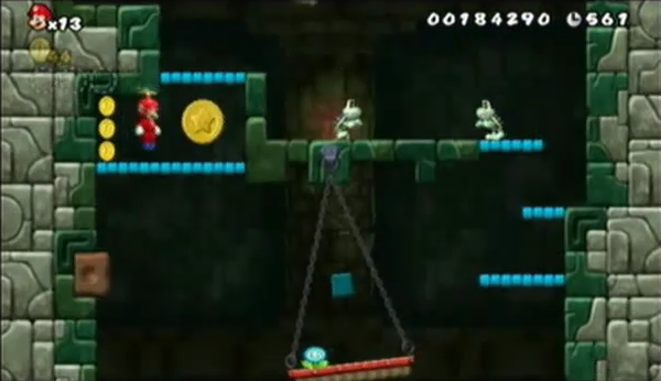 New Super Mario Bros. Wii/World 1-Fortress — StrategyWiki | Strategy ...