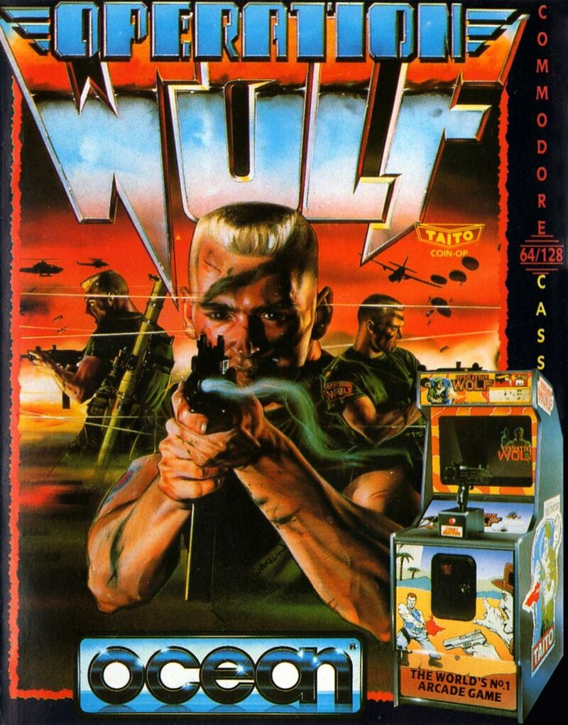 File:Operation Wolf Commodore 64 cover artwork.jpg — StrategyWiki | Strategy guide and game ...
