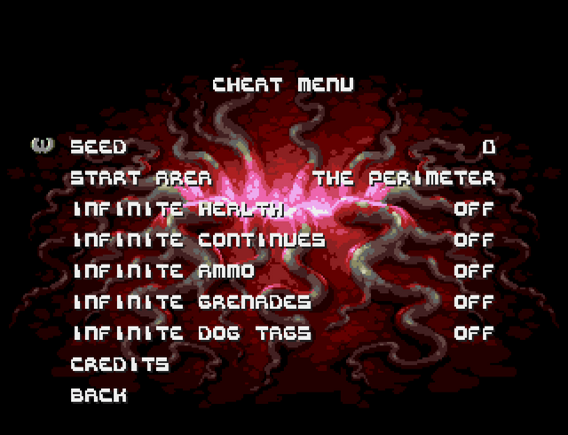 File:Xeno Crisis Cheat Menu.png — StrategyWiki | Strategy guide and ...