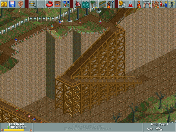 RollerCoaster Tycoon: Corkscrew Follies/Coaster Canyon — StrategyWiki ...