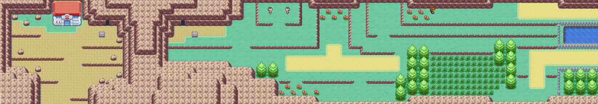 File:Pokemon FRLG Route 4.png — StrategyWiki | Strategy guide and game ...