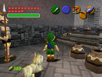 The Legend of Zelda: Ocarina of Time/Hyrule Castle — StrategyWiki ...
