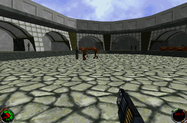 Star Wars Jedi Knight: Dark Forces II/Barons Hed - The Fallen City ...