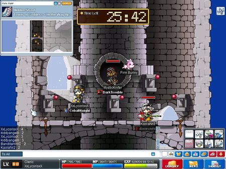 MapleStory/Remnant of the Goddess — StrategyWiki, the video game ...