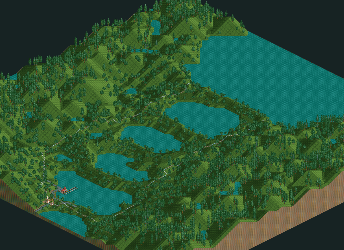Rollercoaster Tycoon Corkscrew Follies Hydro Hills — Strategywiki