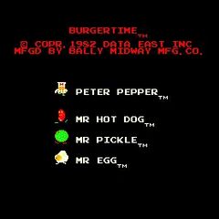 BurgerTime — StrategyWiki | Strategy guide and game reference wiki