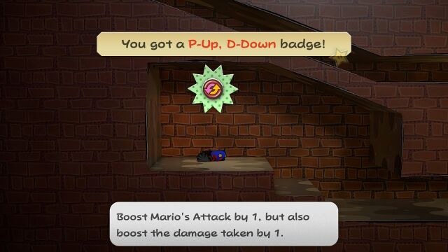 File:PMTTYD P-Up, D-Down Badge Location.jpg — StrategyWiki | Strategy ...
