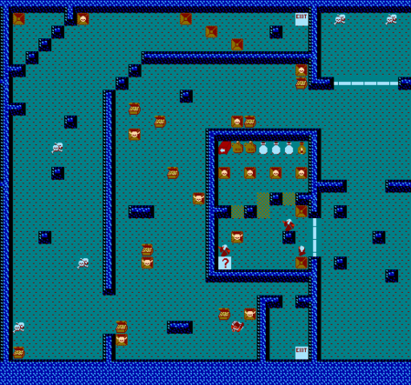 Gauntlet (NES)/World 4 — StrategyWiki | Strategy guide and game ...