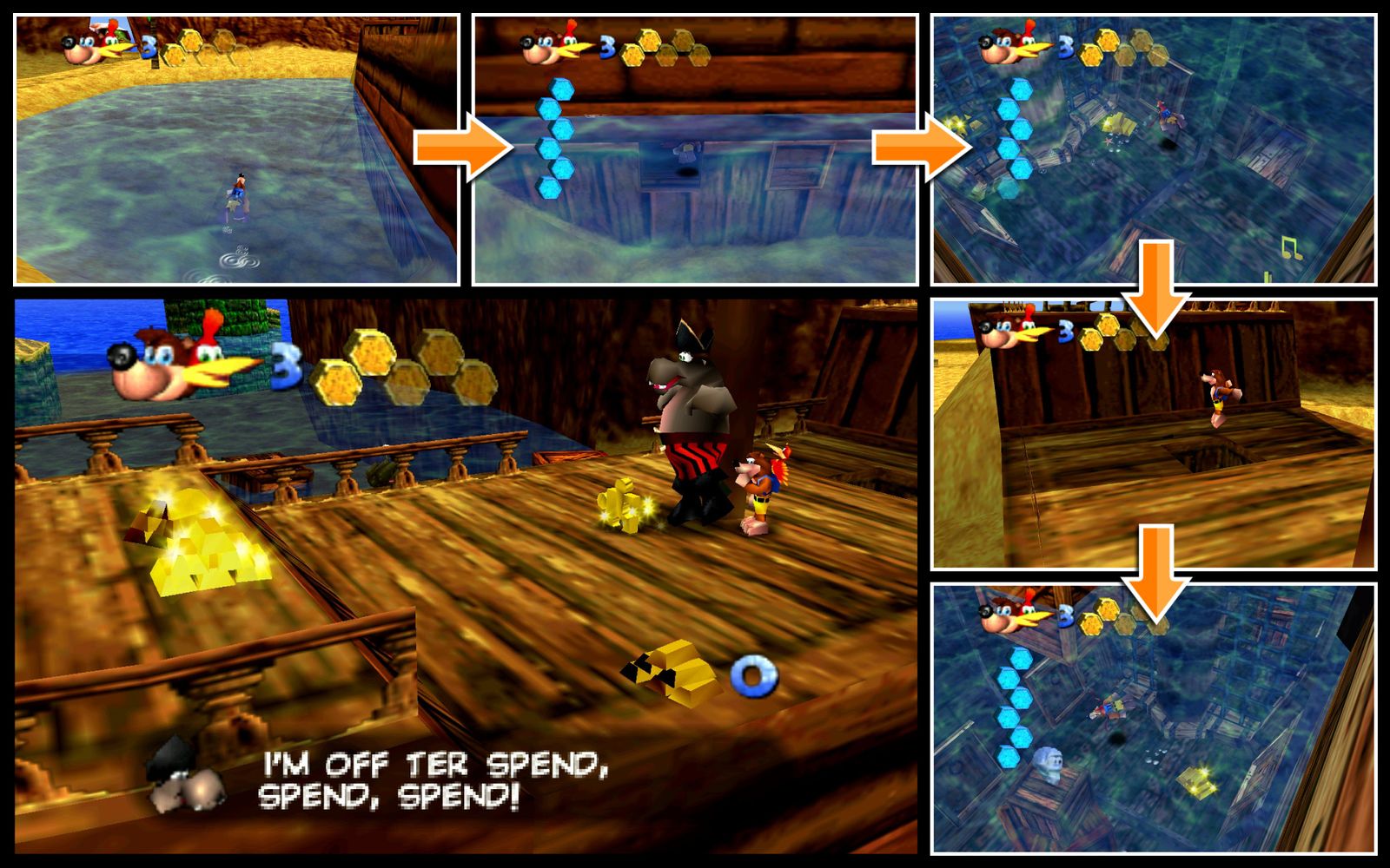 Banjo-Kazooie/Treasure Trove Cove — StrategyWiki, the video game ...