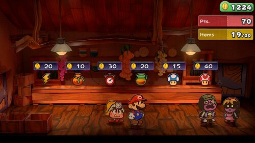 Paper Mario: The Thousand-Year Door/Shops — StrategyWiki | Strategy ...