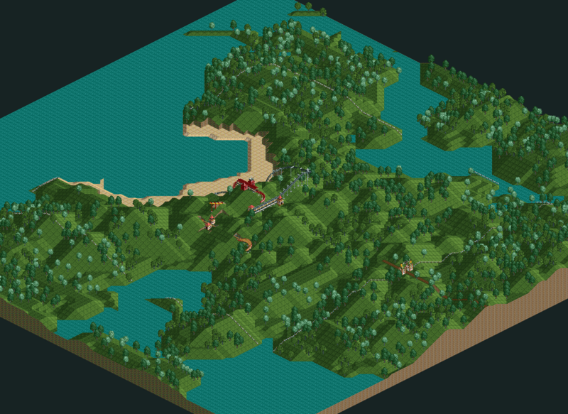 RollerCoaster Tycoon: Loopy Landscapes/Dragon's Cove — StrategyWiki ...