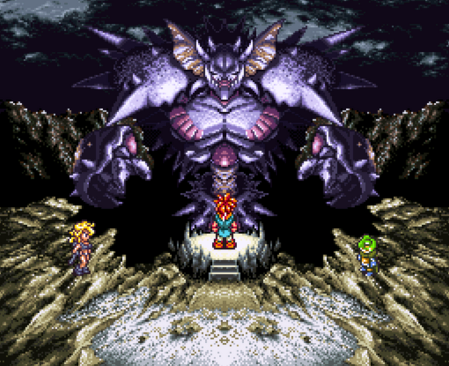 File:Chrono Trigger Giga Gaia Fight.png — StrategyWiki | Strategy guide ...