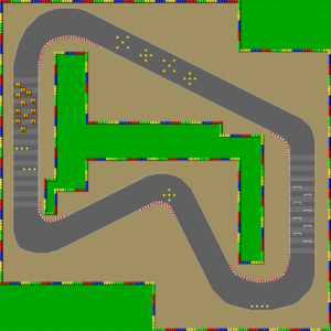 Super Mario Kart/Mario Circuit — StrategyWiki | Strategy guide and game ...