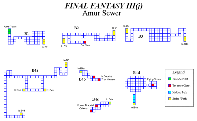 File:Final Fantasy III Amur Sewer.gif — StrategyWiki | Strategy guide ...
