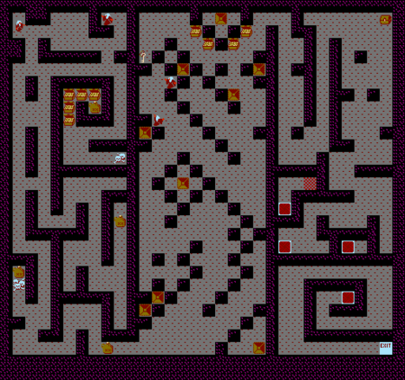 Gauntlet (NES)/World 4 — StrategyWiki | Strategy guide and game ...