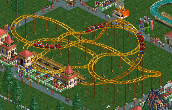 RollerCoaster Tycoon/Roller Coasters — StrategyWiki | Strategy guide ...