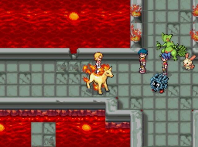 File:Pokemon Ranger Go-Rock Rapidash attack.jpg — StrategyWiki ...