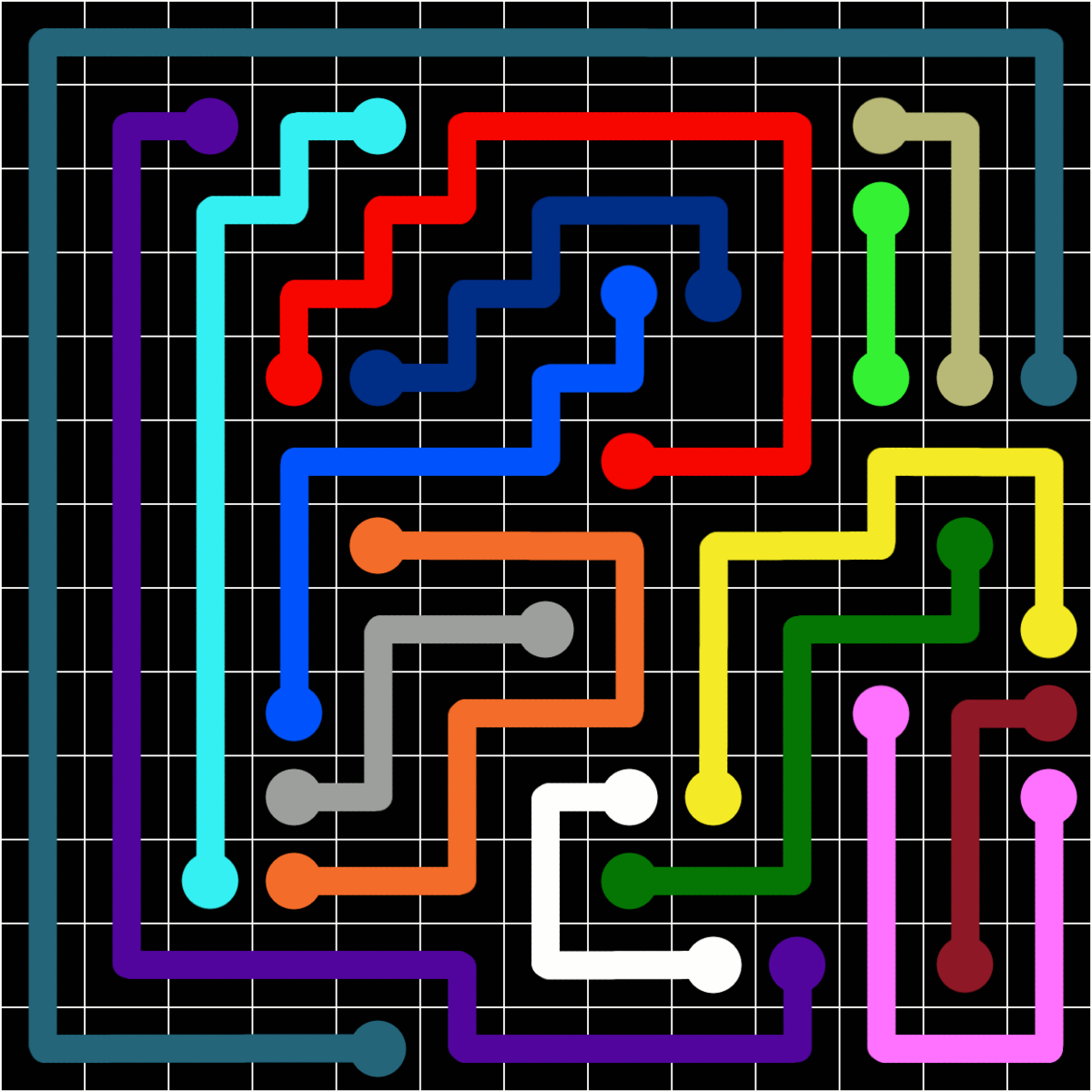 File:Flow Free Jumbo Pack Grid 13x13 Level 9.png — StrategyWiki ...