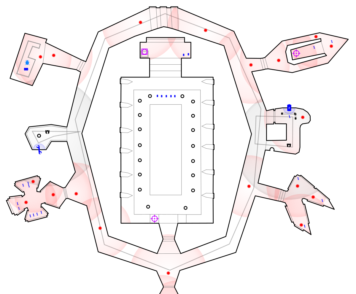 File:Skaphander Michelangelo Loop Hallway Hard Map.svg — StrategyWiki | Strategy guide and game ...