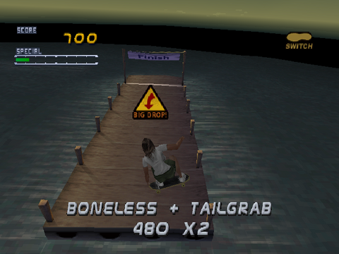 Tony Hawk's Pro Skater 2/Chopper Drop — StrategyWiki | Strategy guide ...