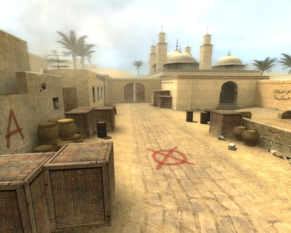 Counter-Strike: Source/de dust — StrategyWiki | Strategy guide and game ...