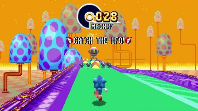 File:Sonic Mania screen Special Stage 6.jpg — StrategyWiki | Strategy ...