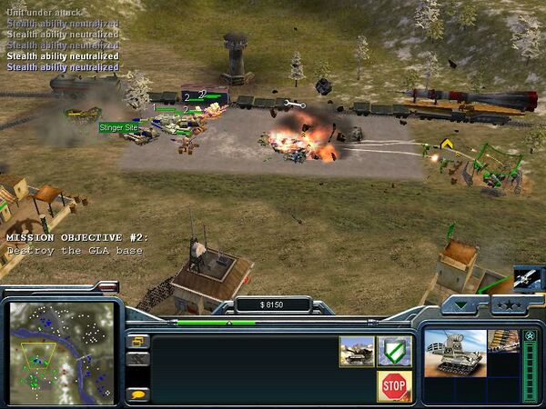 Command & Conquer: Generals - Zero Hour/USA Mission 1 — StrategyWiki ...