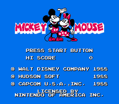 Mickey Mousecapade — StrategyWiki | Strategy guide and game reference wiki