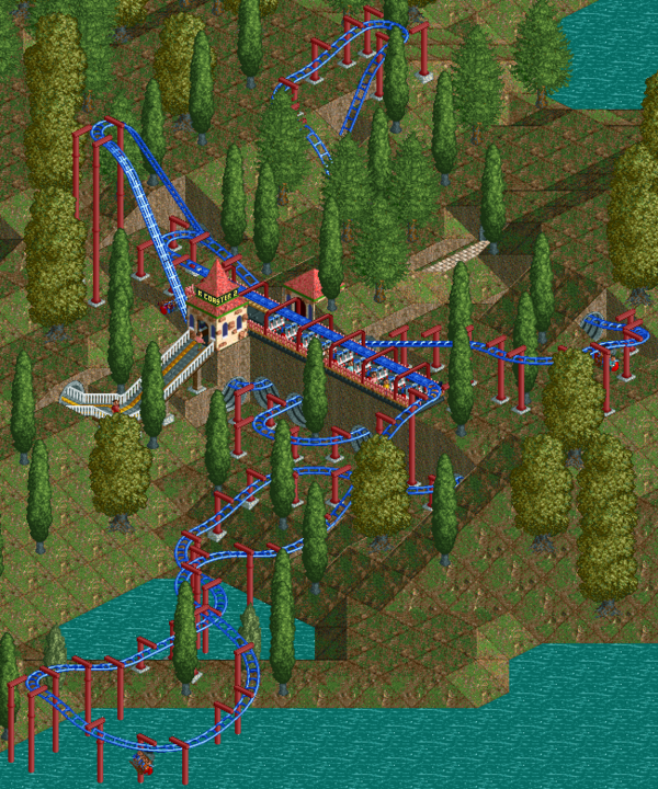 RollerCoaster Tycoon/Roller Coasters — StrategyWiki | Strategy guide ...