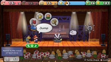 Paper Mario: The Thousand-Year Door/Audience and the Stage ...